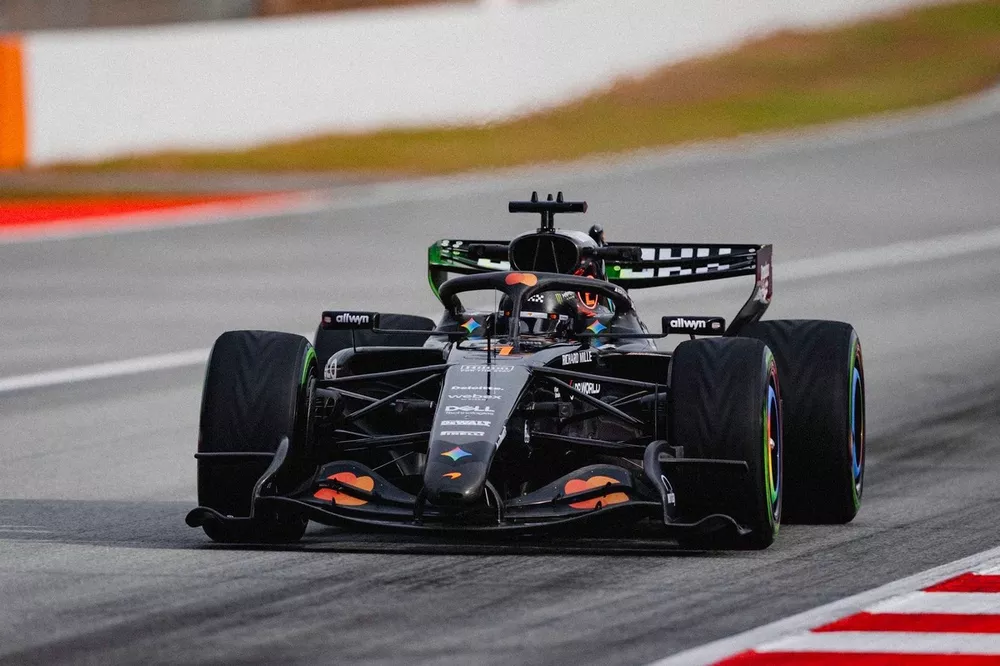Lando Norris: "Surreal" to see number 1 on my car as McLaren kicks off ...