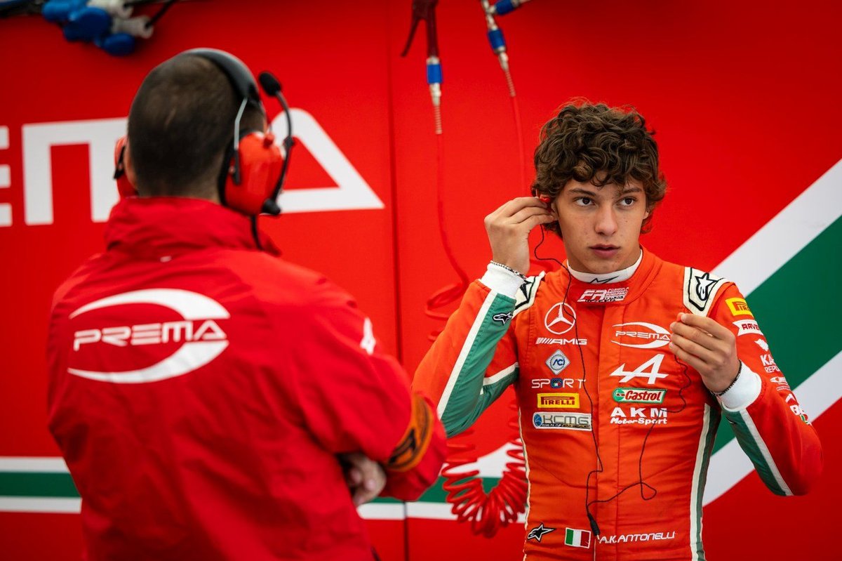 F1: Mercedes faz teste com Kimi Antonelli em Ímola