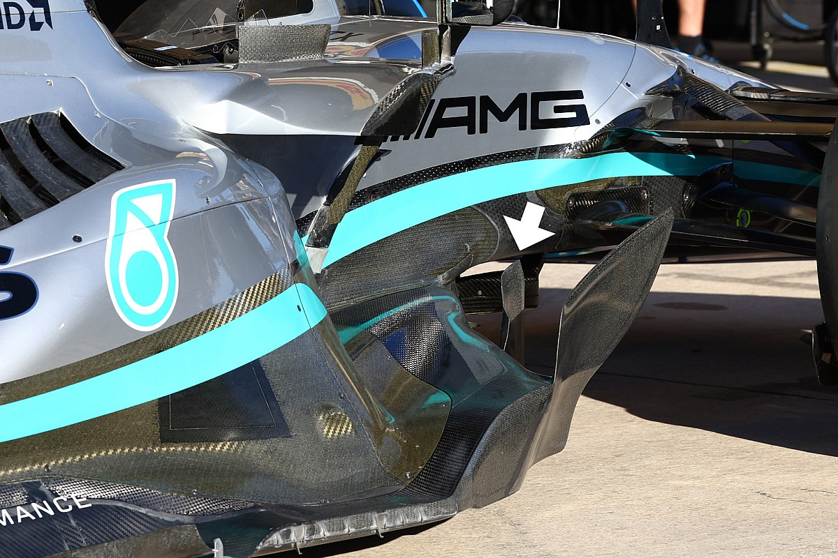 F1: Em Austin, Mercedes revela últimas atualizações do W13