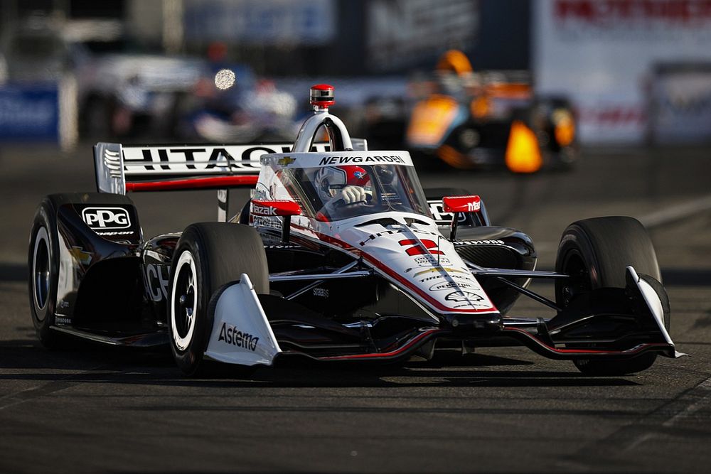 IndyCar Long Beach: Newgarden leads race day warm-up