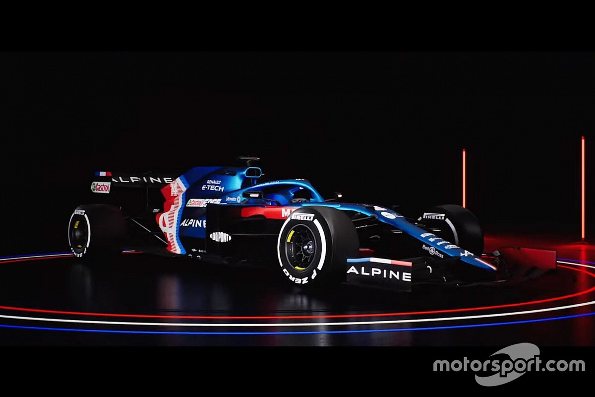 F1: Alpine apresenta carro de 2021, o primeiro da era pós-Renault
