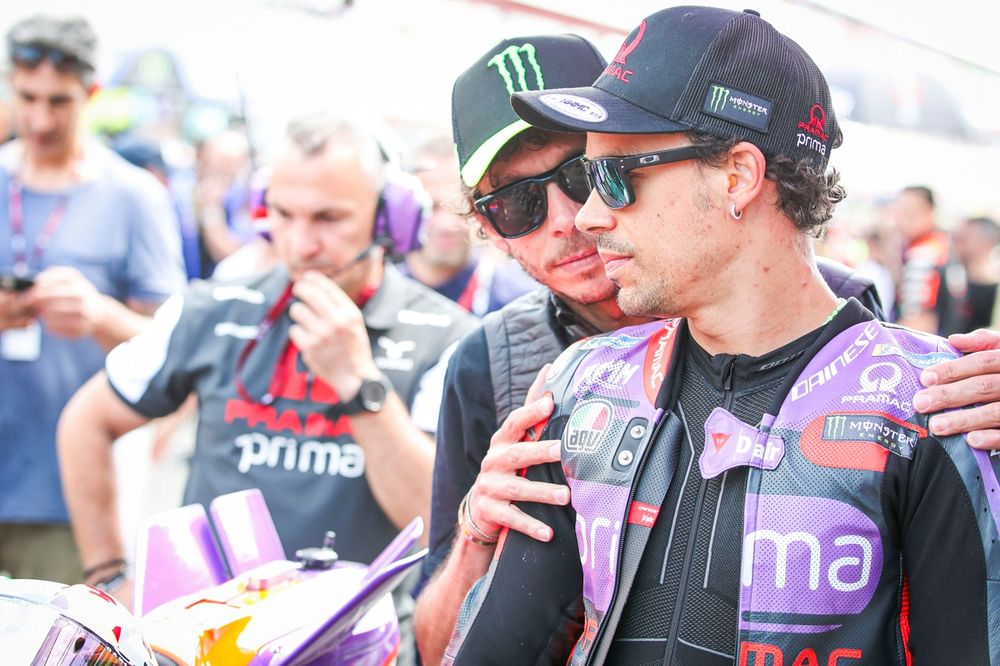 Morbidelli: "Correr para Rossi pone el listón muy alto, hay más presión"