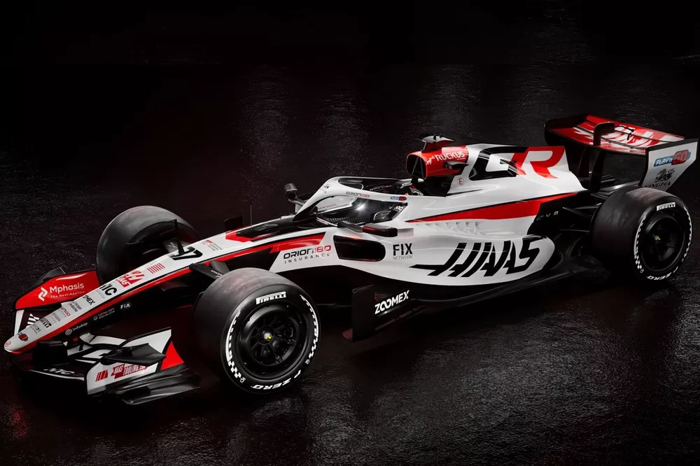 F1: Haas mostra carro em parceria com Toyota para temporada 2026