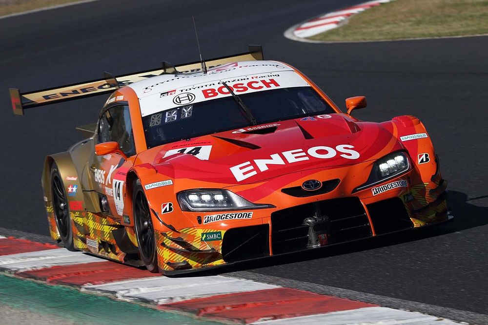 【スーパーGT】開幕戦優勝の14号車ENEOS、快勝に見えたが……東條エンジニアが「レース展開に助けられた」と語る理由