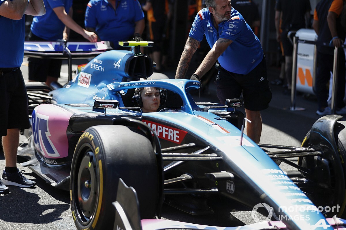 Piastri set for first Alpine F1 outing in French GP practice