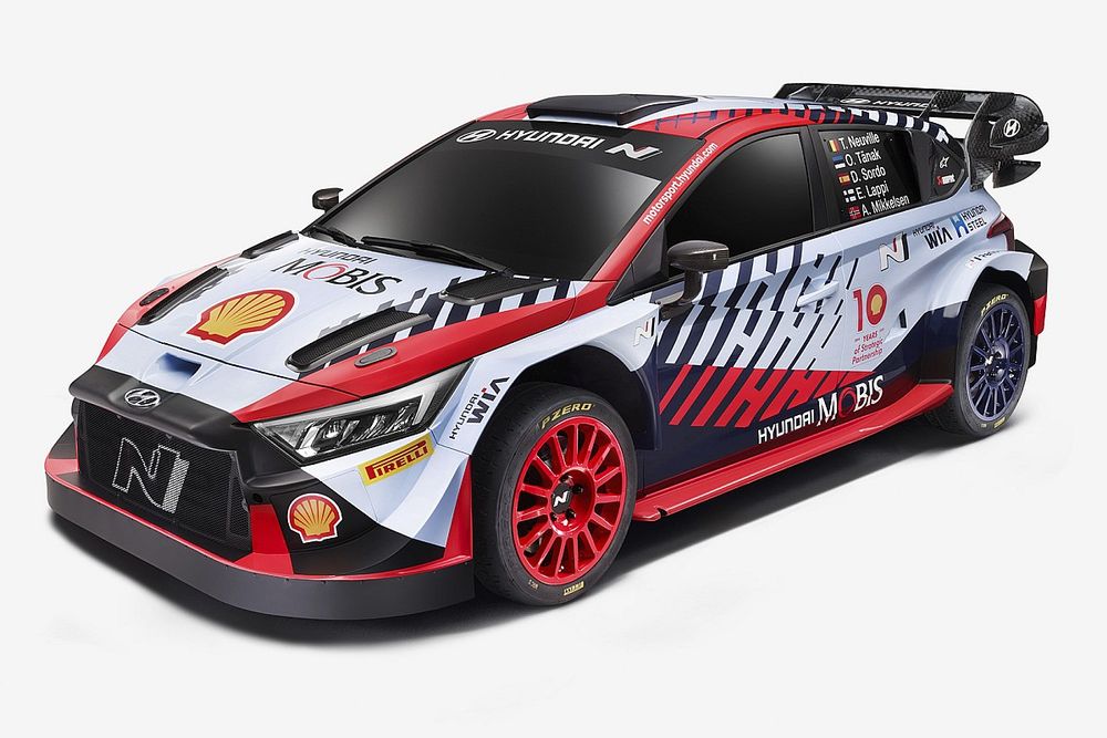 Hyundai reveals upgraded 2024 WRC challenger