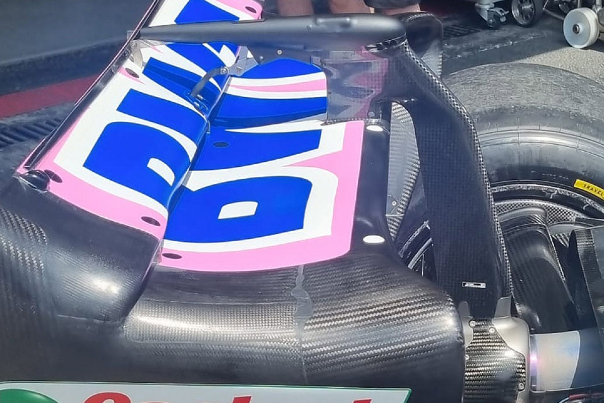 F1 | Alpine: curioso taglio al bordo d'entrata dell'ala dietro