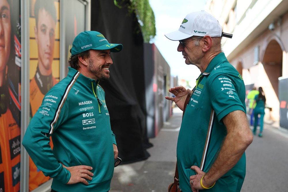 Alonso ve "lógico" que Adrian Newey sea el jefe de equipo de Aston ...