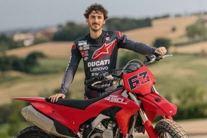 Ducati Modifikasi Desmo450 MX buat Bagnaia, Marquez Menyusul