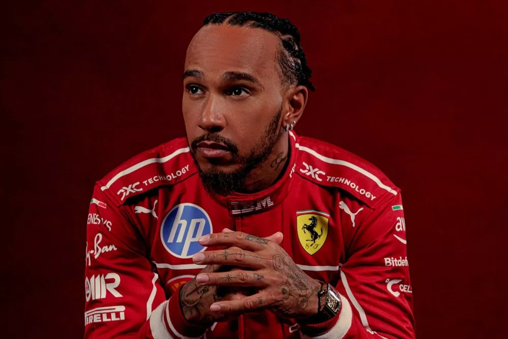 Lewis Hamilton's $600,000 Richard Mille timepiece: Ferrari's driver ...