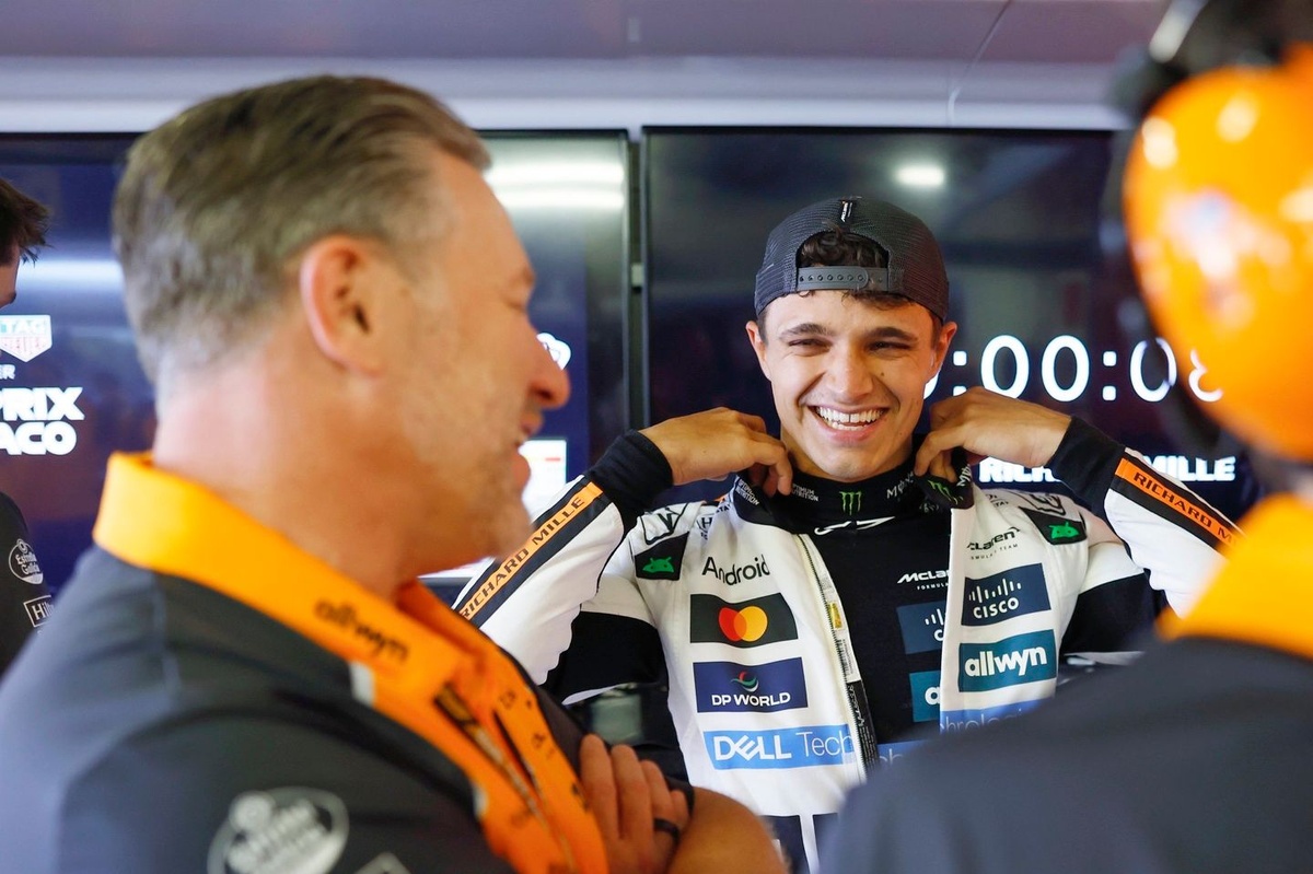 Norris felidézte az egyetlen pillanatot, amikor elérzékenyült a Forma-1-ben