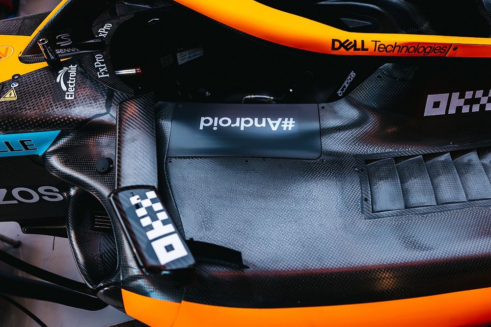 McLaren estrenará unos paneles que cambian la publicidad de su F1