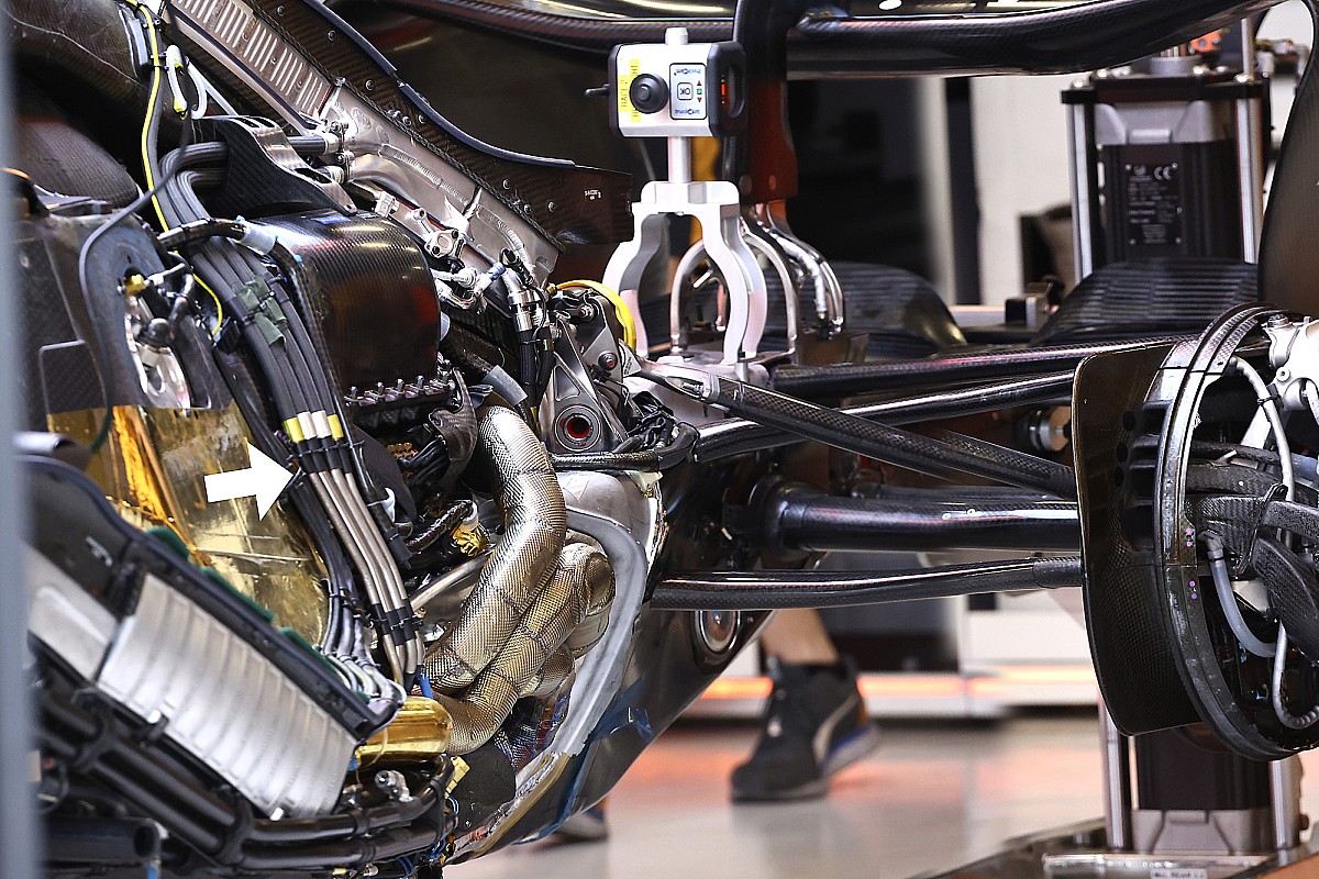 F1 técnica: McLaren y los secretos del embalaje en la zona trasera