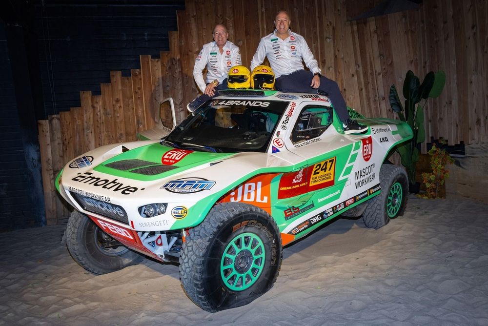 Tim en Tom Coronel onthullen strijdwapen voor tiende gezamenlijke Dakar ...
