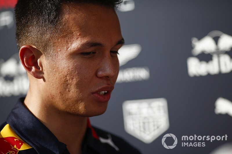Albon: "Ik zag Red Bull nooit als 'erop of eronder'"