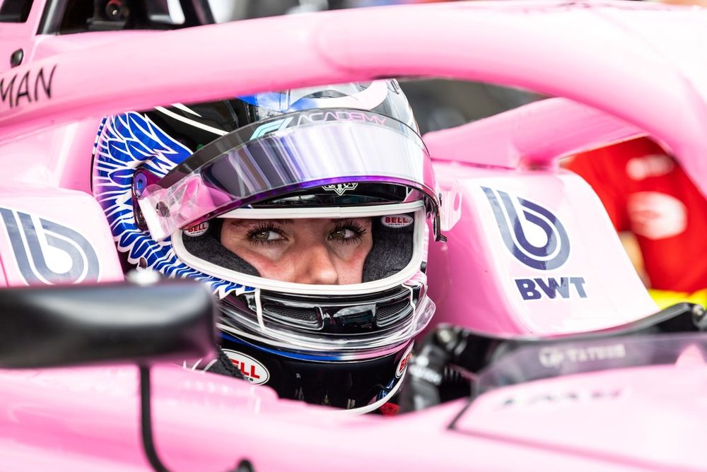 F1 Academy: Nina Gademan claims first win after being declared unfit to ...