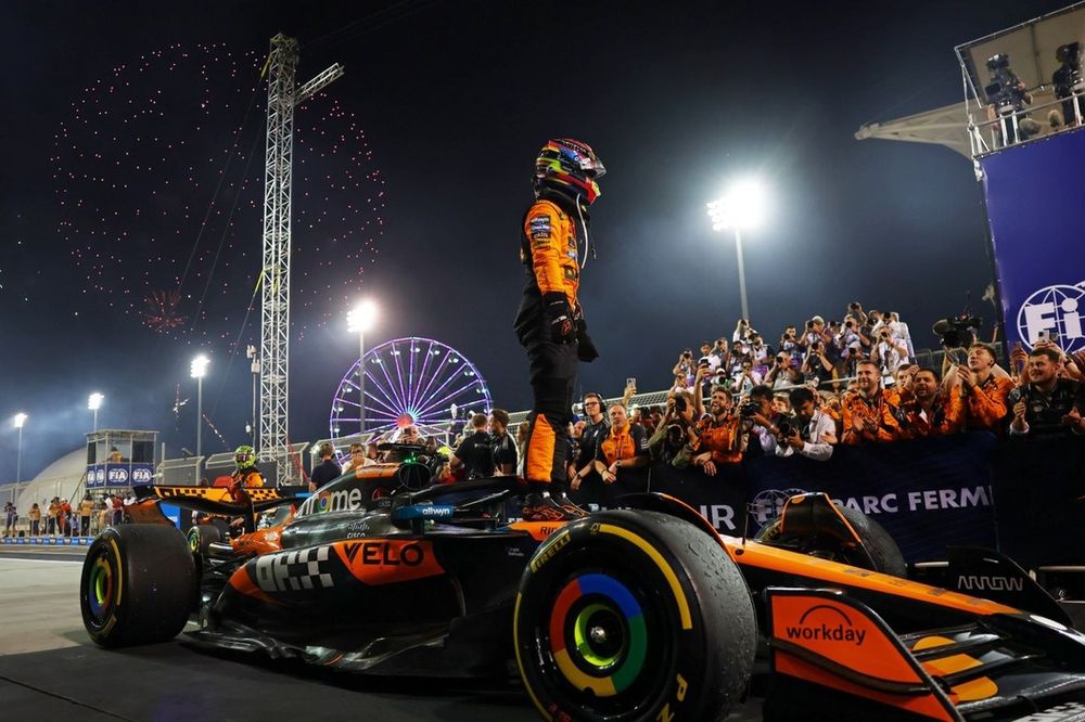 F1 Bahrain GP: Piastri takes serene win as Norris falters