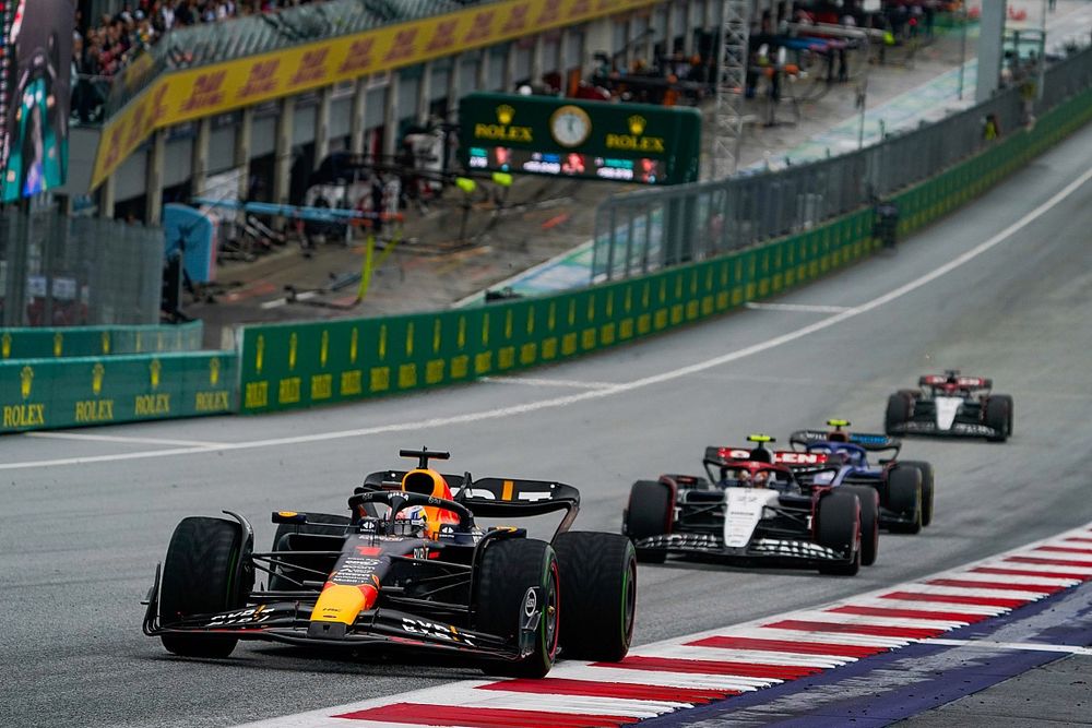 Timeline Visualization: Austrian 2023 Grand Prix