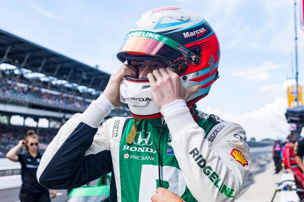 Marcus Armstrong on the Indy 500 and his extreme planking habit