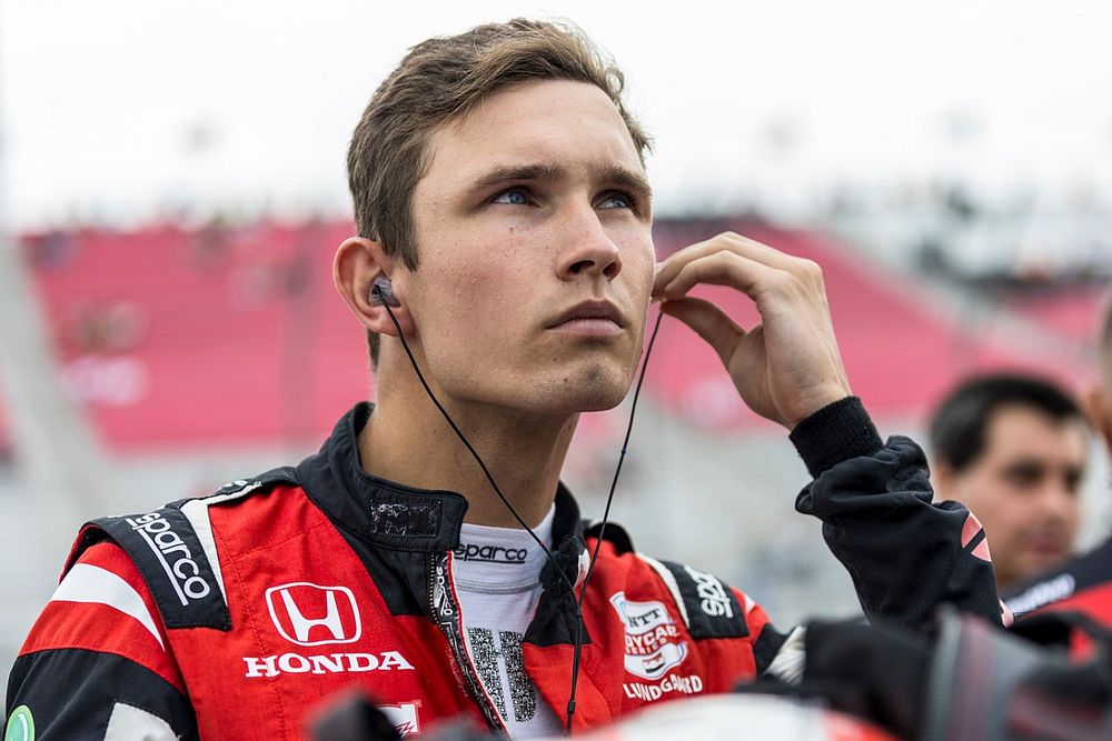 IndyCar Portland: Lundgaard sets searing pace in first practice