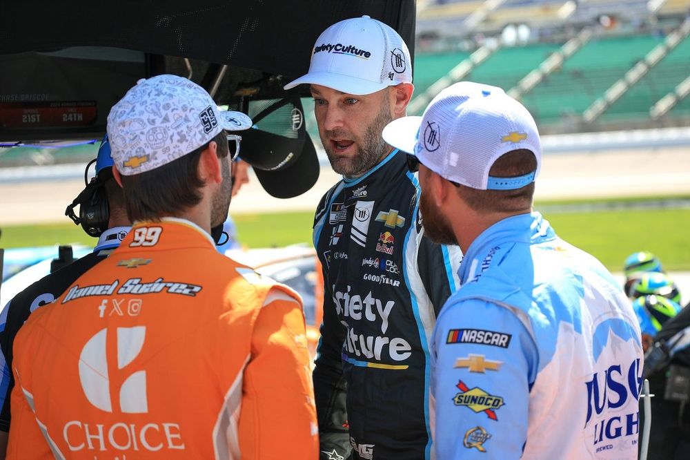 Trackhouse Racing drivers under scrutiny for post-race tactic