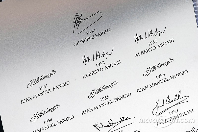 FOTO | Daftar juara dunia Formula 1