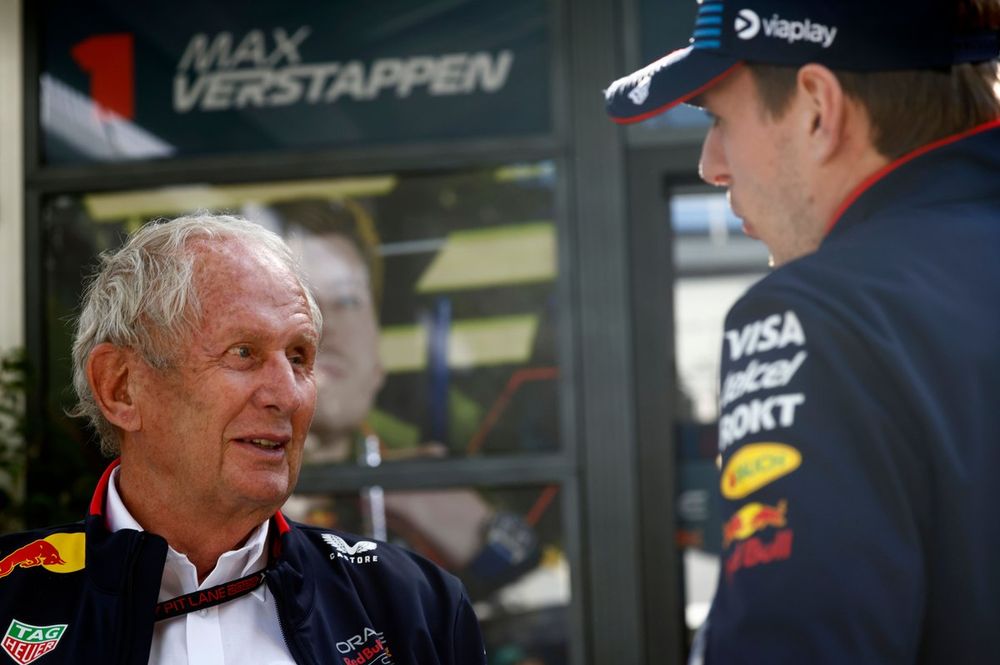 Helmut Marko looft Red Bull F1 na pole voor Max Verstappen