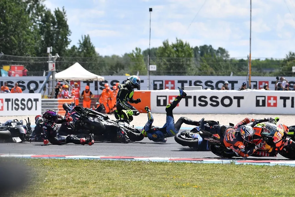 ‘I pray before Turn 1’: MotoGP riders react to ‘predictable’ Hungarian ...