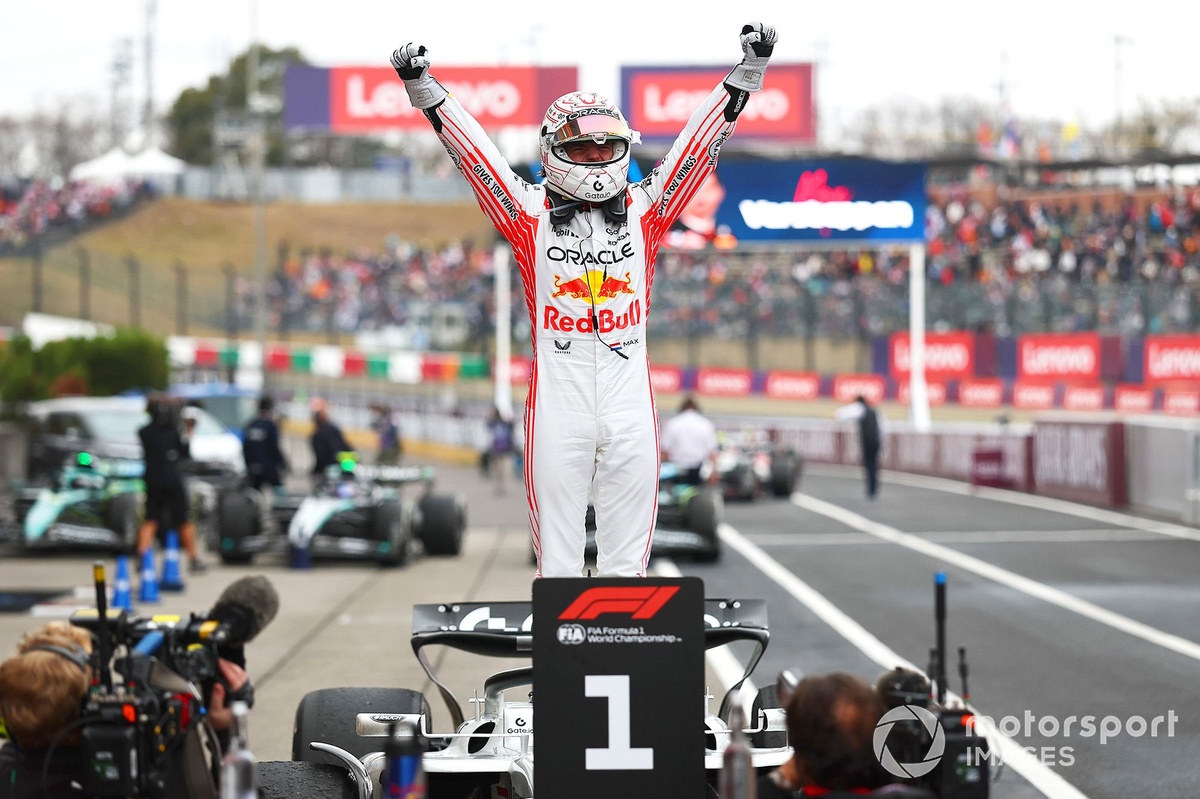 F1 Japanese GP: Verstappen resists the McLarens to claim first 2025 win