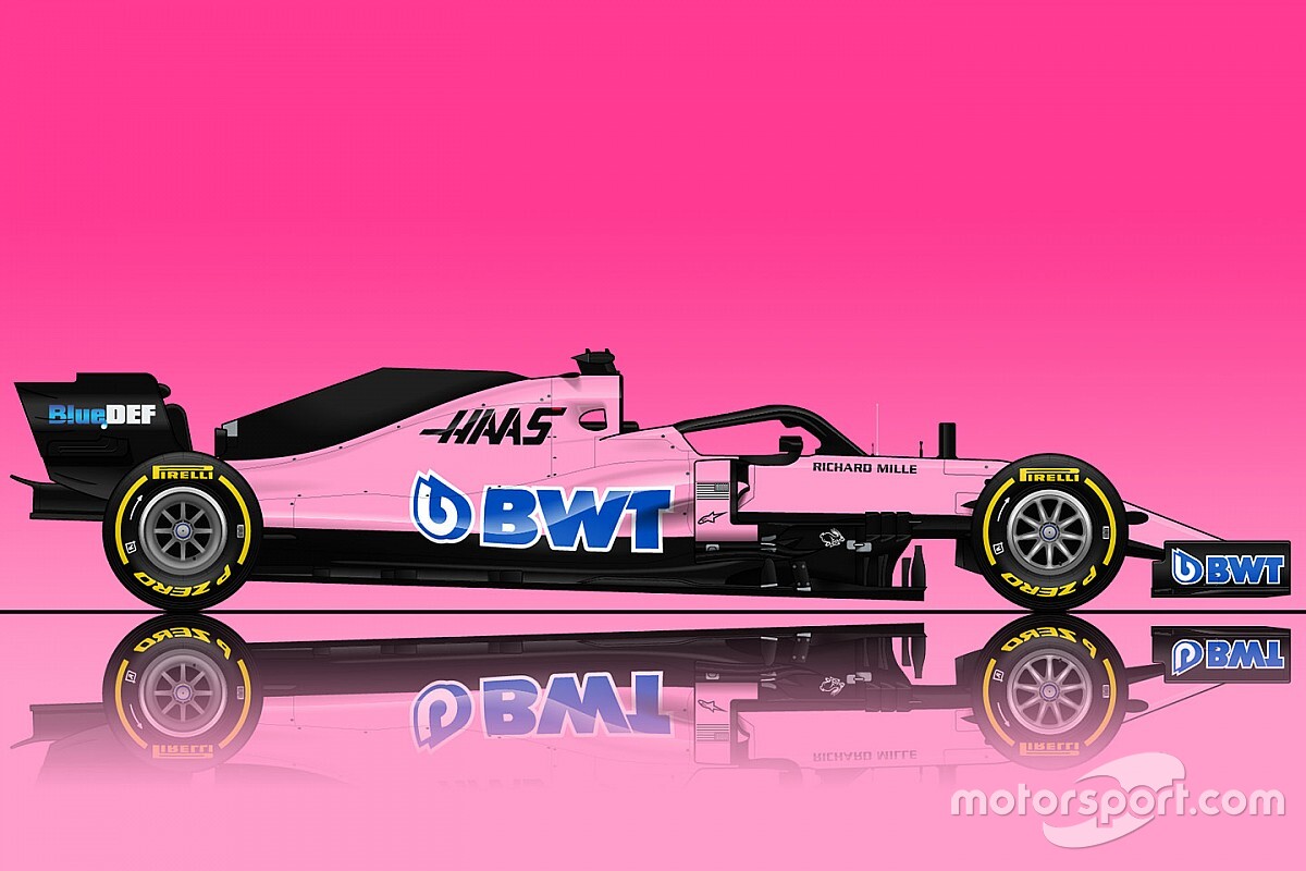 Toch roze Formule 1-wagens op de grid in 2021?