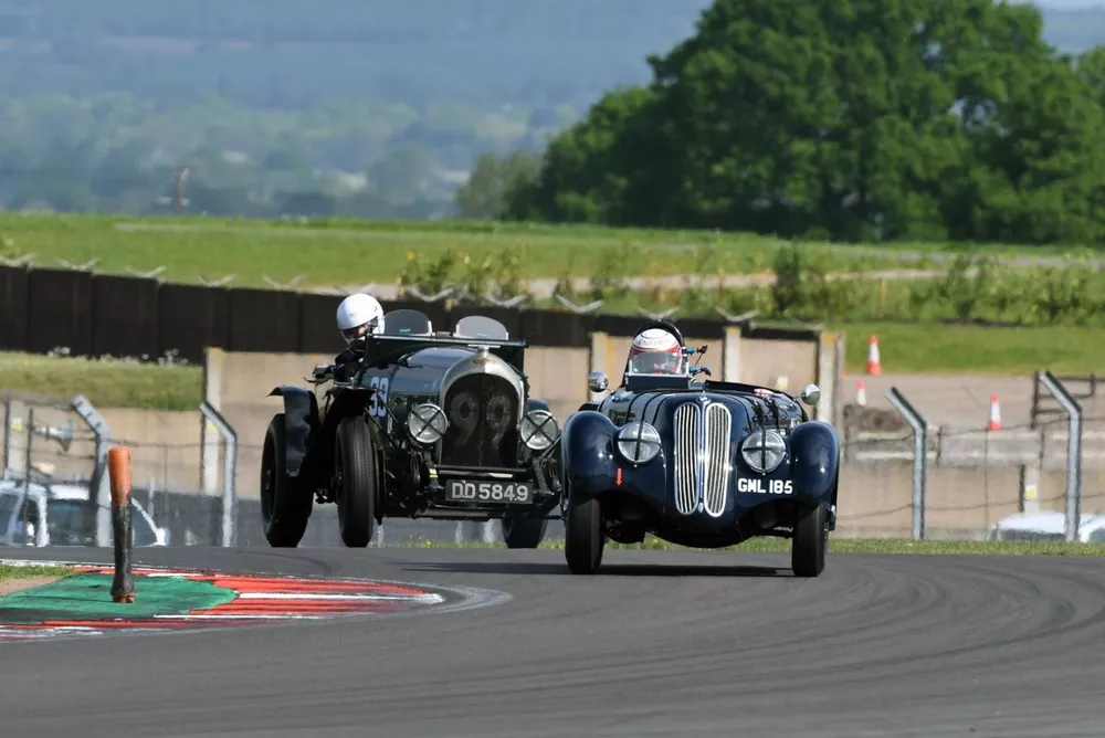 The former F1 team owner now racing pre-war machines