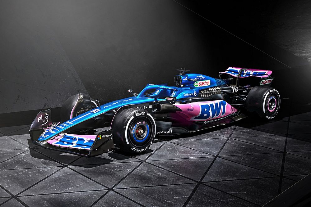 Alpine A523, 2023 F1 sezonu öncesinde tanıtılan son araç oldu!