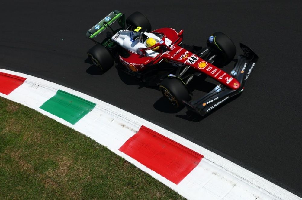F1 Italian GP: Lewis Hamilton leads Ferrari 1-2 in FP1 over Charles Leclerc