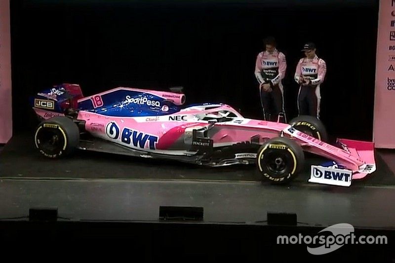 Racing Point reveló su diseño y patrocinador principal