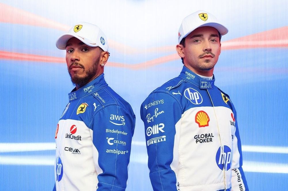 Ferrari F1 llevará monos blancos y azules en Miami con Puma