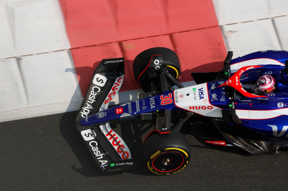 VCARB prépare 2025 avec un nouvel aileron à Abu Dhabi