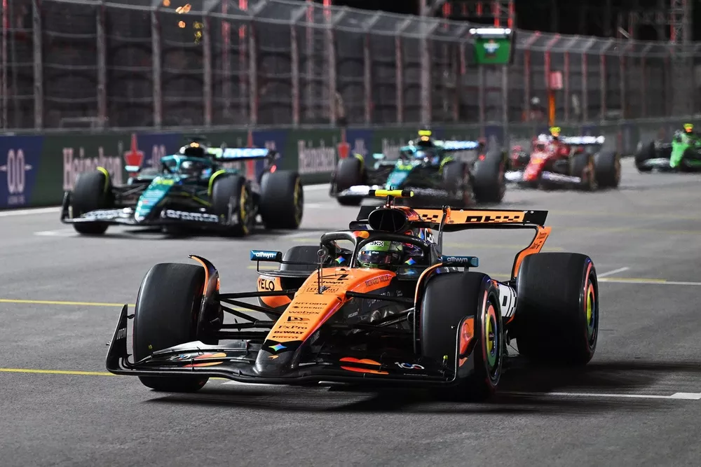 Parrilla de la F1 en el GP de Las Vegas: filas y posiciones de salida
