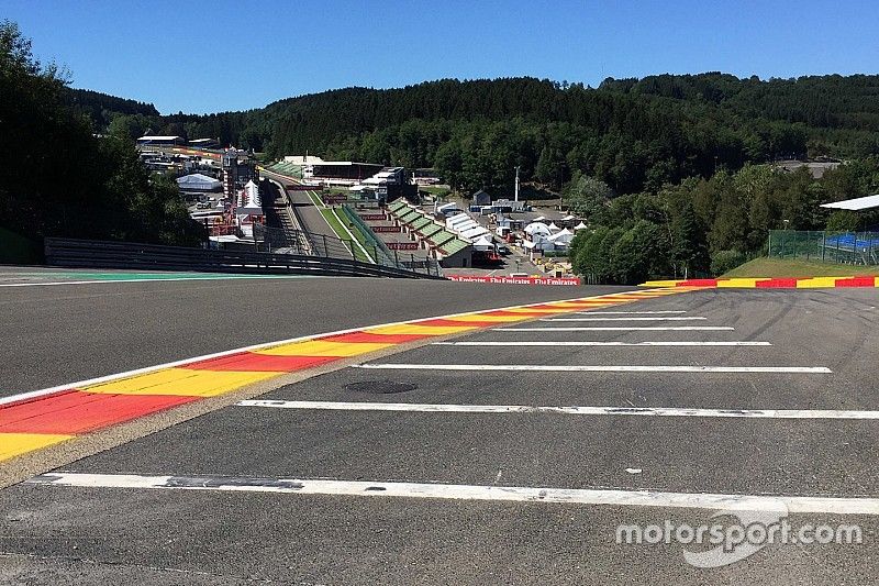 Eau Rouge kerbs stay unchanged for Belgian GP