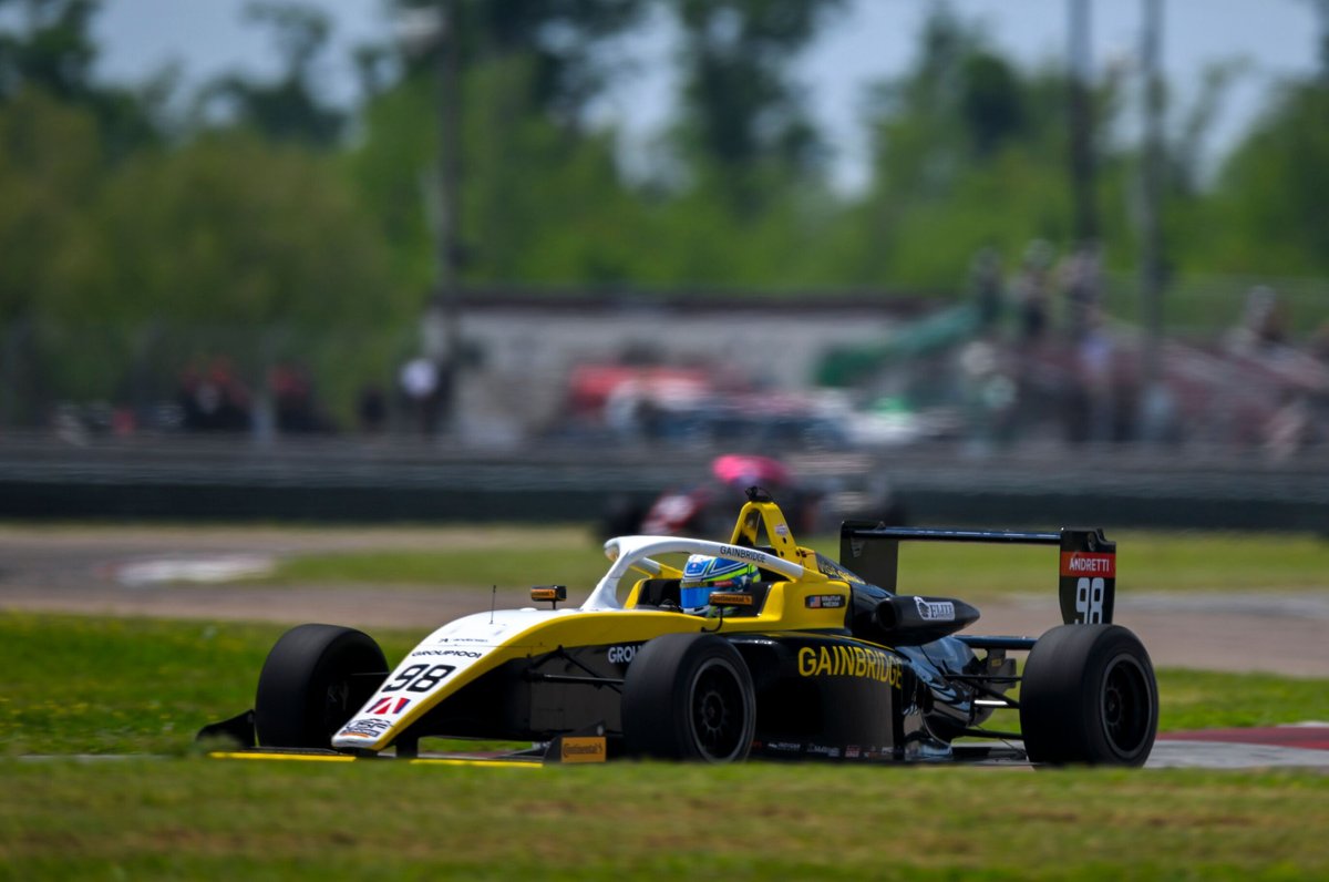 Wheldon Jr hailed as big talent by team boss after winning debut