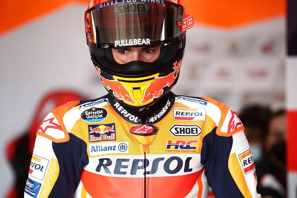 Márquez califica su caída en Indonesia como "una de las más duras"