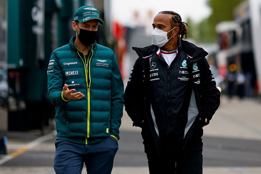 Hamilton picks Vettel rivalry as favourite of F1 career