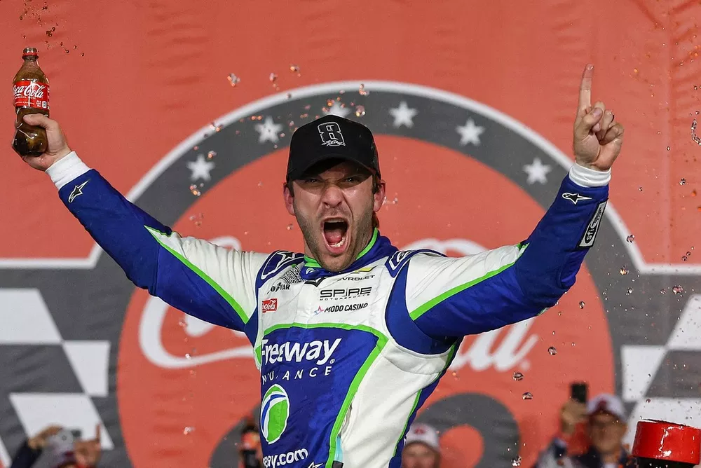 Daniel Suarez and Spire wins Coca-Cola 600 for Kyle Busch Motorsports