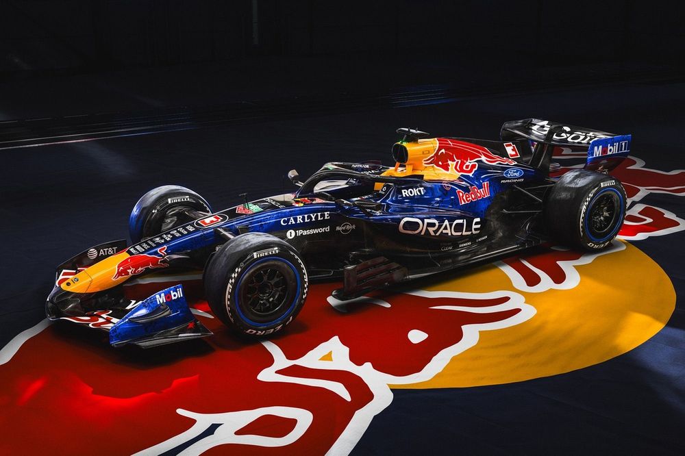 Red Bull reveals refreshed 2026 F1 livery at Detroit launch