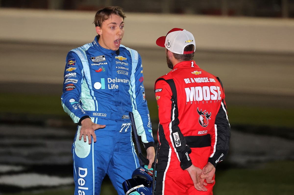 Carson Hocevar angers several drivers on his way to runner-up finish at ...