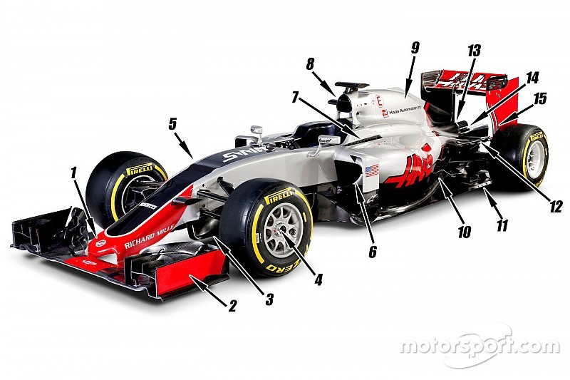 Tech analysis: The 15 major design features of the Haas F1 car