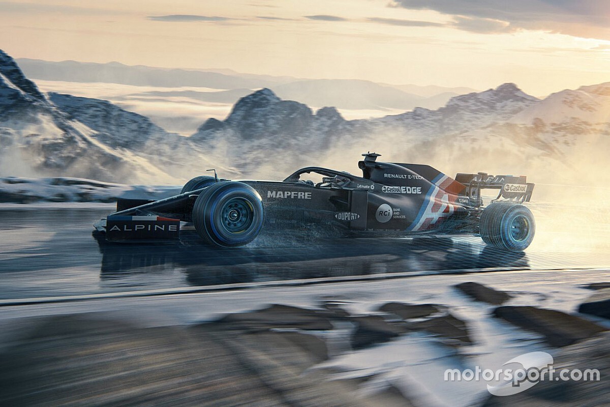 Alpine revela colores provisionales para la F1 2021