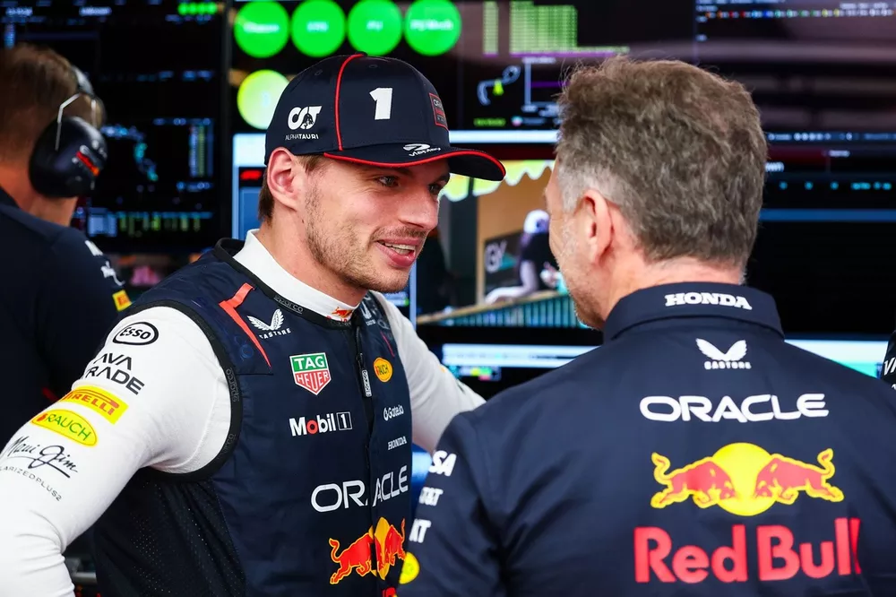 Max Verstappen apologized to Red Bull for Spanish GP clash with George ...