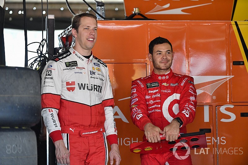 Larson and Keselowski lock themselves into Round of 12 with NHMS run