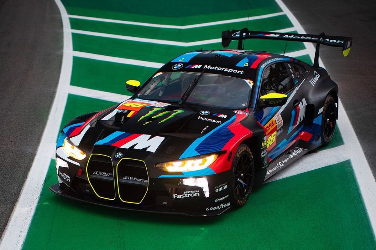 WEC | Nuova livrea per la BMW-WRT di Valentino Rossi a San Paolo