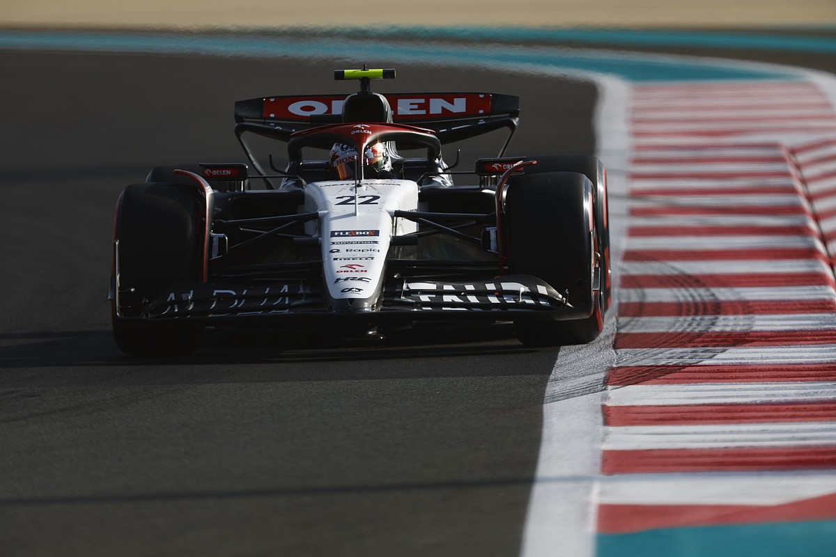 角田裕毅、F1アブダビGP予選で今季4度目のQ3進出！ Q1で3番手、Q2で8番手タイム